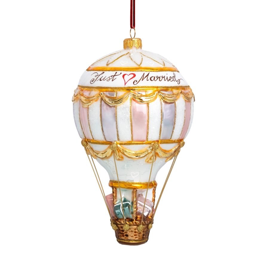 Wedding boubles - Balloon with gifts - "just Married" - Bombkarnia